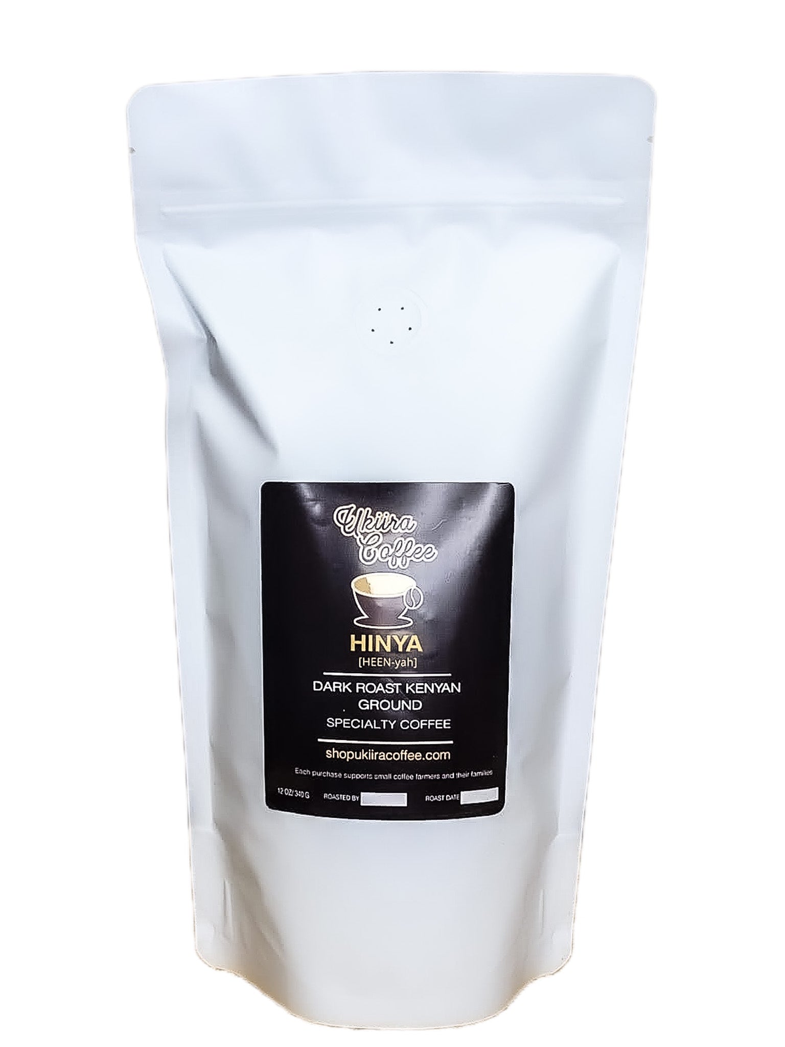 Hinya - Dark Roast Kenyan Ground – Ukiira Coffee